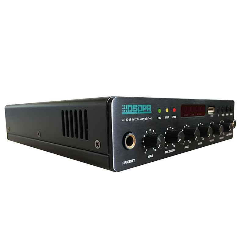 MP9306 60W Ultra-fino Digital Mixer Amplifier - Guangzhou DSPPA Audio Co., Ltd.